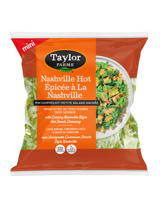 Taylor Farms Nashville Hot Mini Chopped Salad Kit (8/4.55oz) – CPE DIRECTO